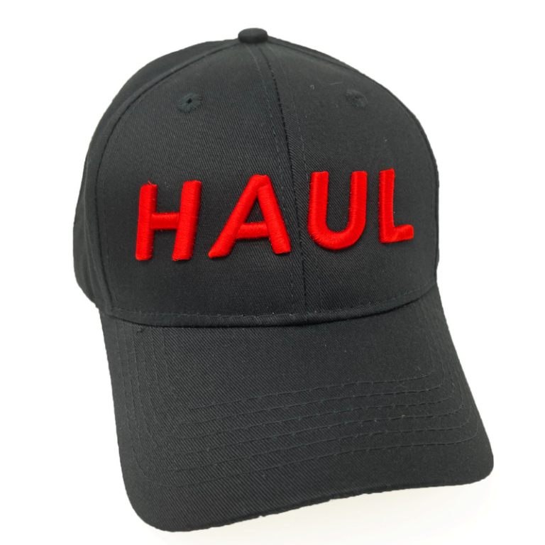 Haul Cap – Red Logo – Haul Clothing